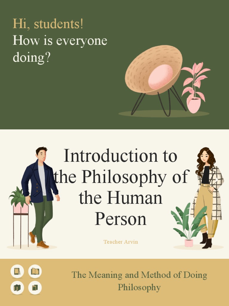 Introduction To The Philosophy of The Human Person Quarter 1 | PDF ...
