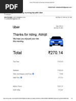 Uber Receipt | PDF