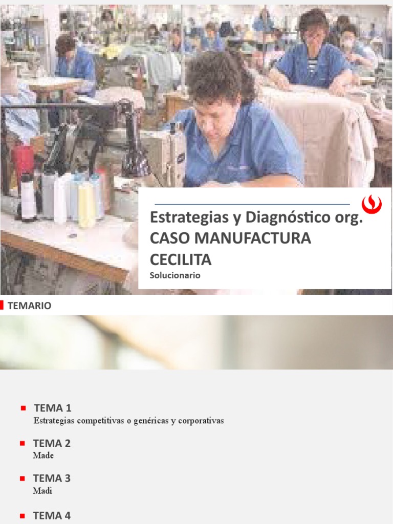 Solucionario CASO CECILITA | PDF | Exportaciones | Mercado (economía)