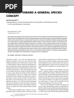 Definition and Basic Concept of Biosystematics | PDF | Taxonomy (Biology) | Species