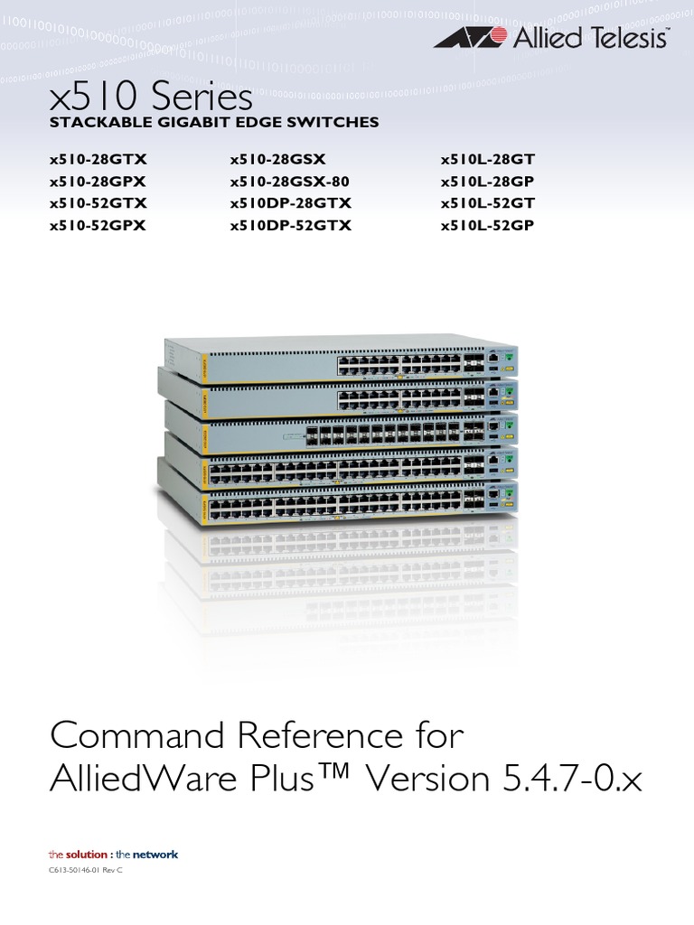 x510 Command Ref.4.7-0.x Revc PDF | PDF | Computer Architecture ...