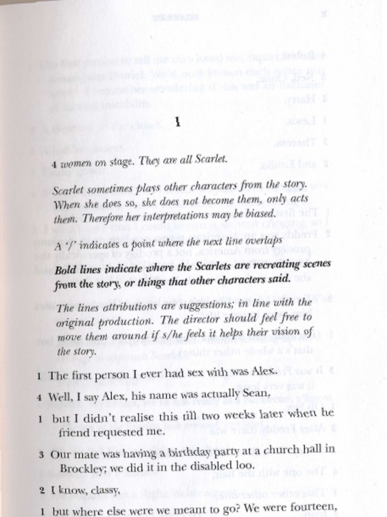 Scarlet Script PDF | PDF