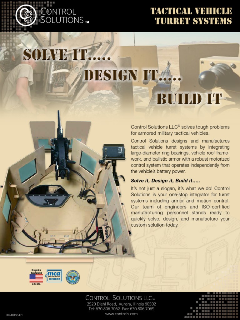 CS Tactical Vehicle Turrets BR 0068.01 WEB | PDF | Gun Turret | Artillery