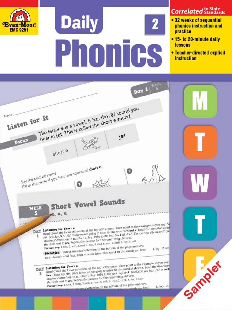 9251 Dailyphonics Sampler-2 PDF | PDF | Phonics | Vocabulary