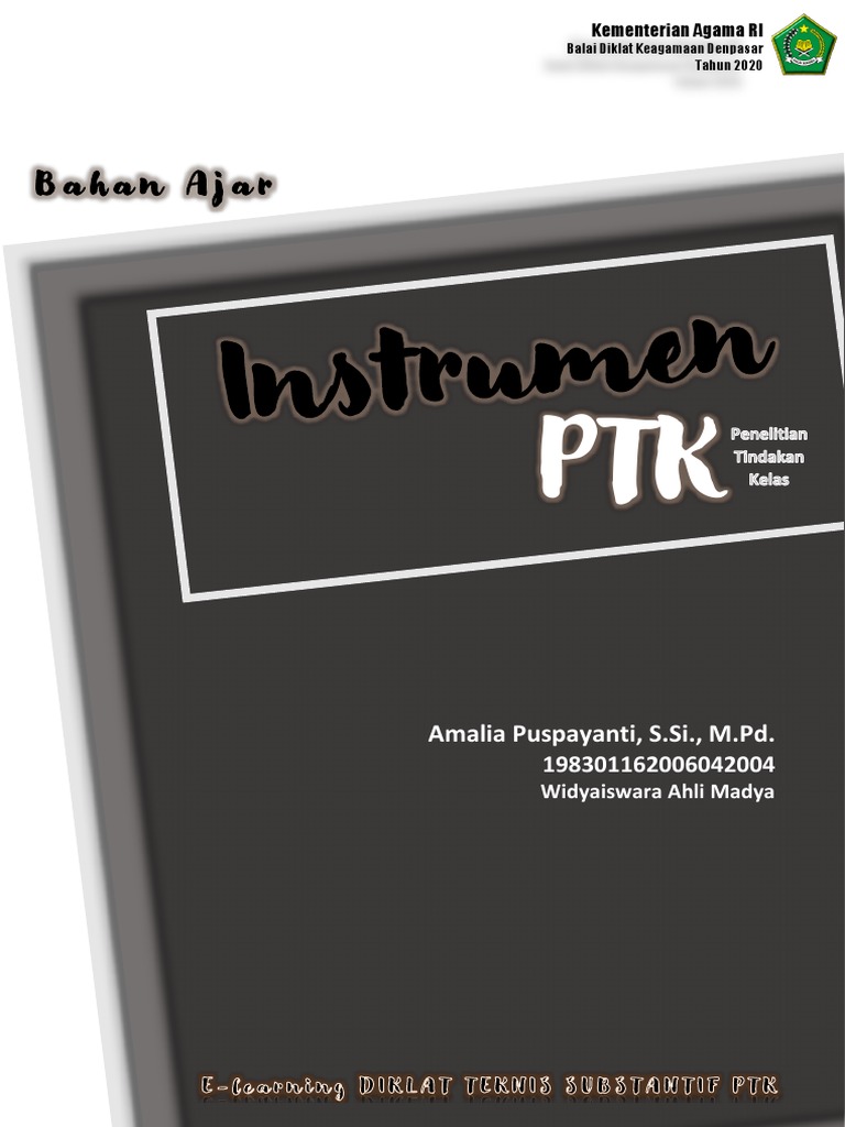 3 BA Instrumen PTK | PDF | Karier & Perkembangan