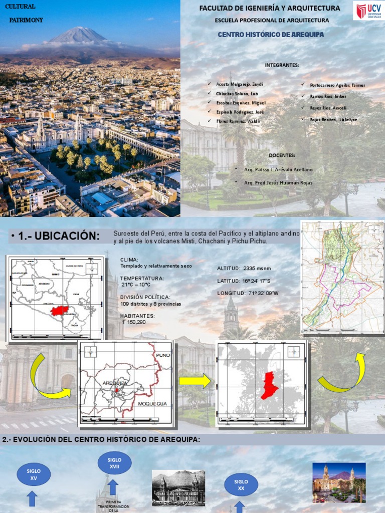 Centro Histórico de Arequipa FNL | PDF | Escultura