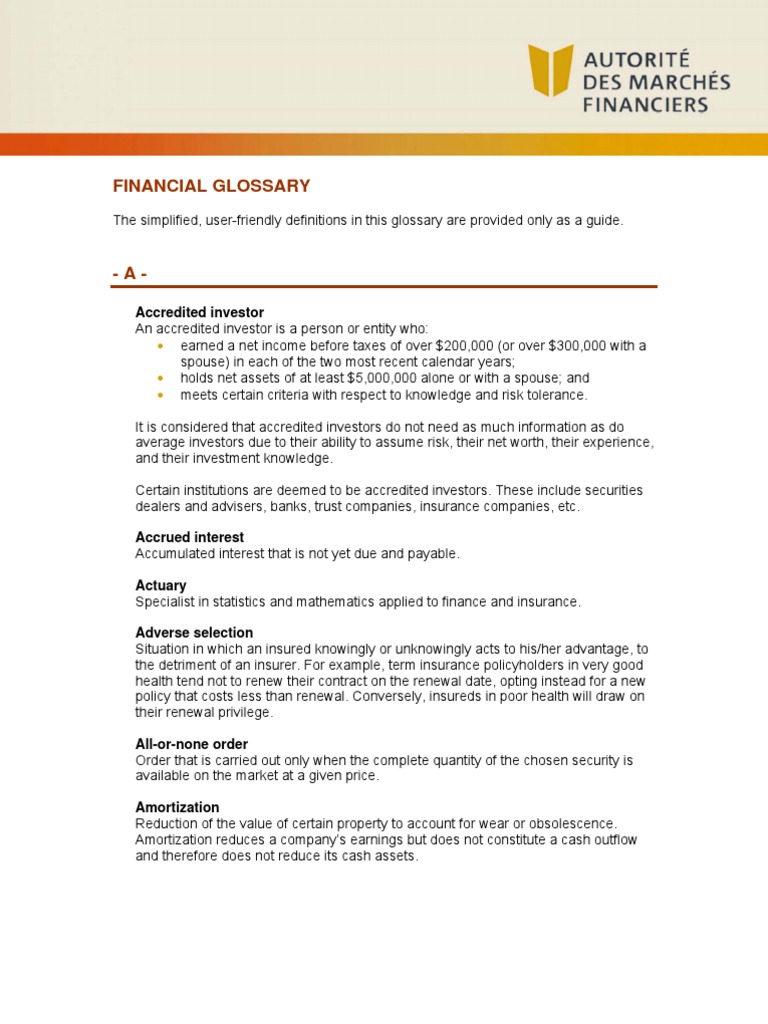 A Comprehensive Guide to Key Financial Concepts | PDF | Insurance ...