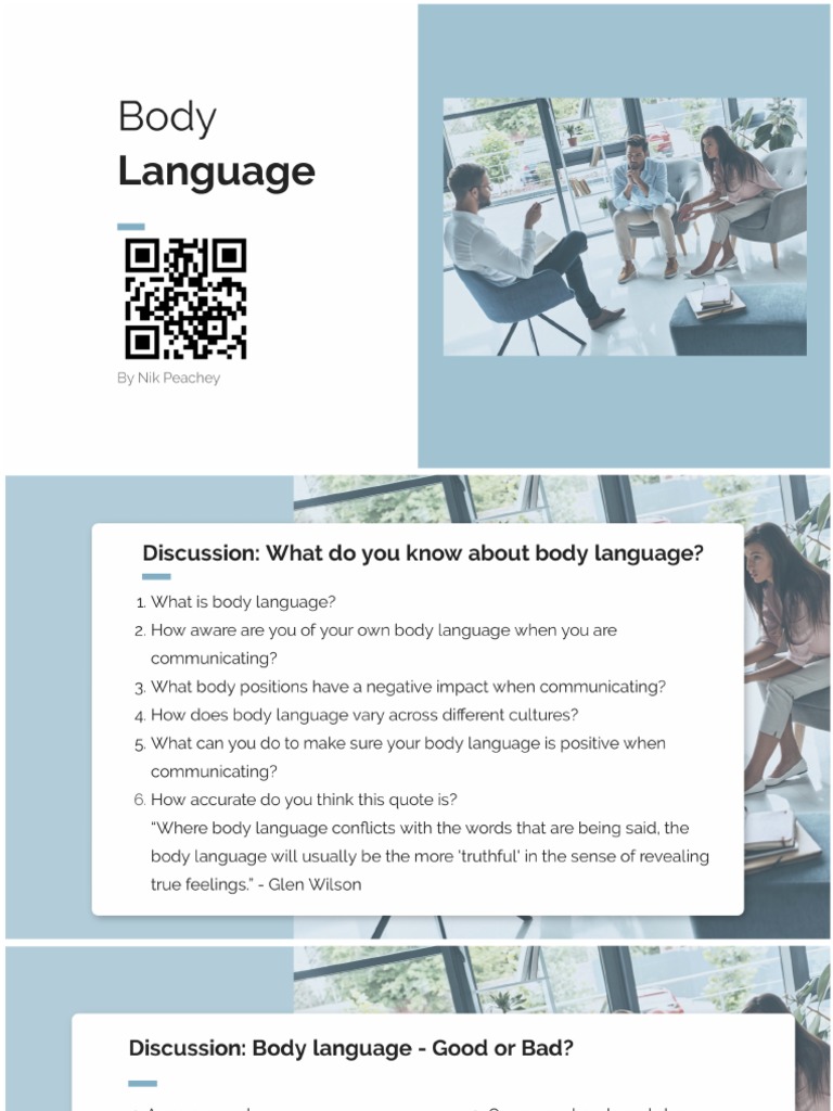 Body Language PDF | PDF