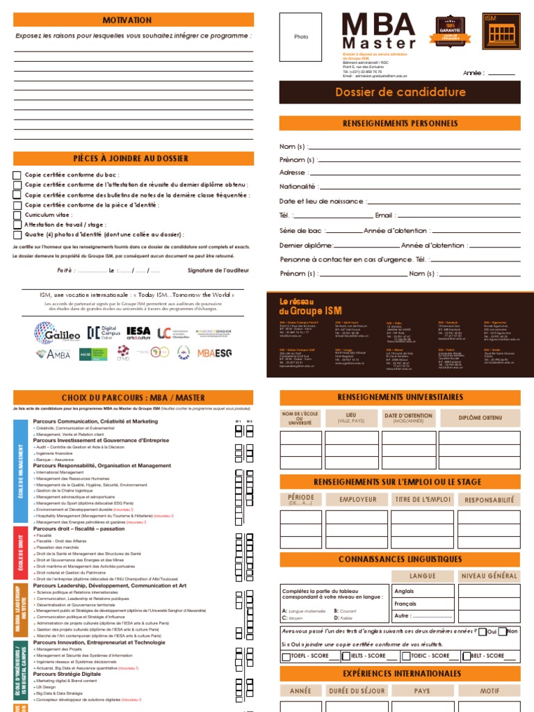 ISM Master DC PDF | PDF | Gouvernance | la communication