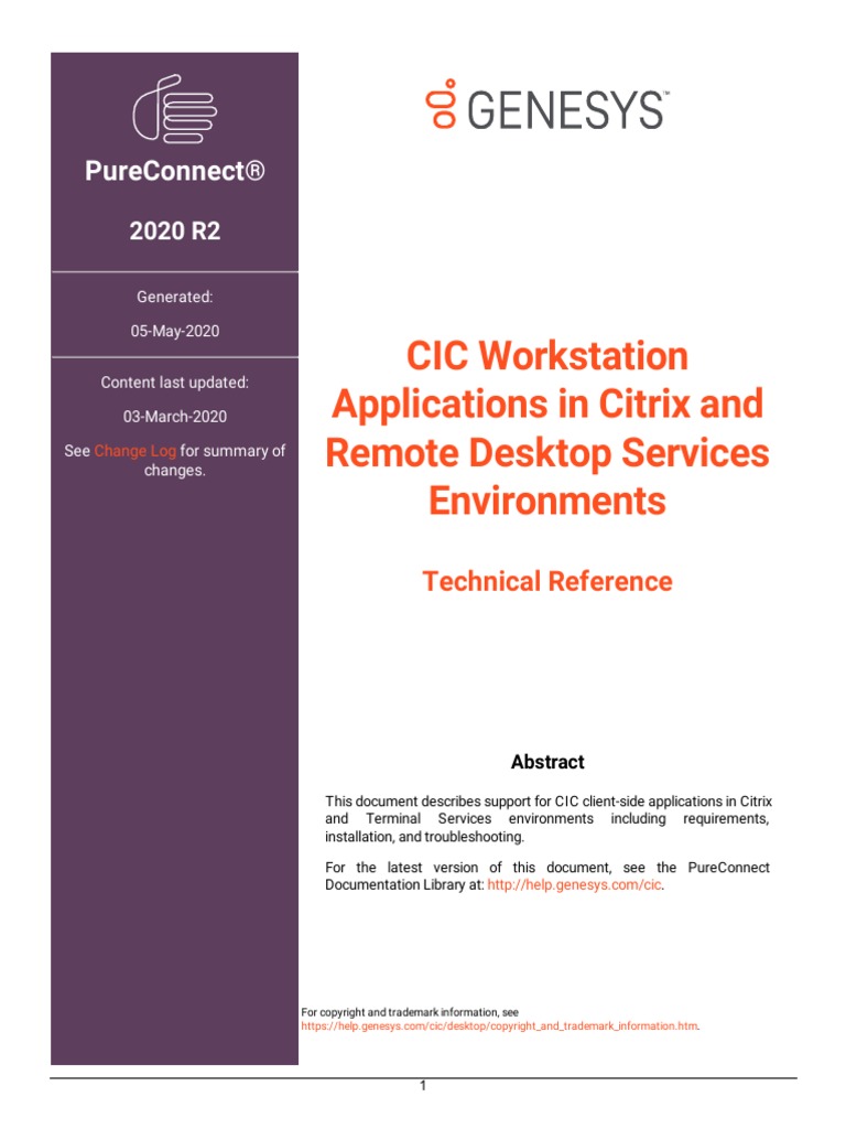 Citrix Terminal Services TR | PDF | Remote Desktop Services | Citrix ...