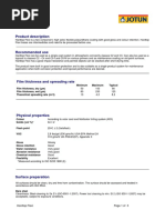 Jotun Epoxy HR Technical Data Sheet | PDF | Abrasive | Epoxy