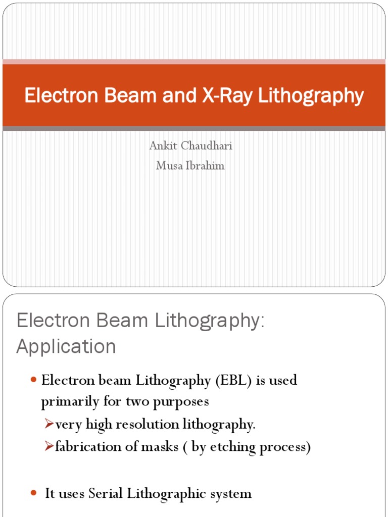 Ebeam Presentation PDF | PDF