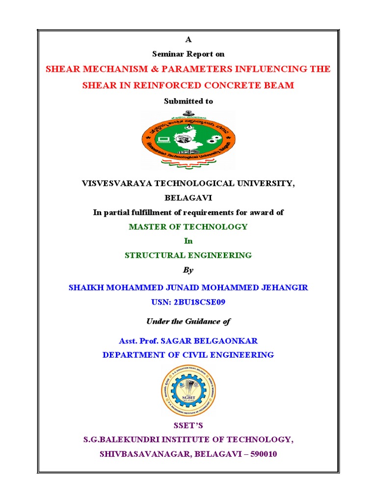 Certificate-Final 1-Shear Mechanism | PDF
