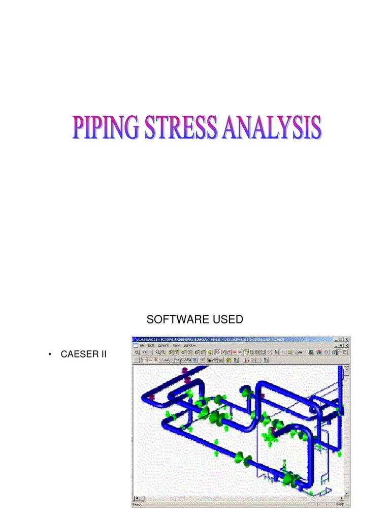 6-Piping Stress Analysis Case Study (08 - 0507) | PDF | Stress–Strain ...