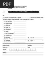 Lost Duplicate RC Book Police FIR Blank Template Format For TeamBHP ...