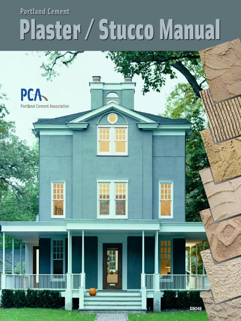 Portland Cement Plaster PCA | PDF | Plaster | Cement