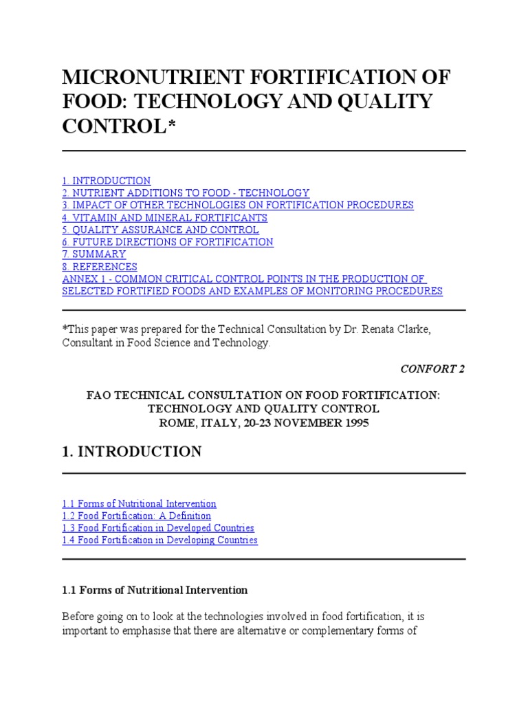 Health Certificate for Food Fortification | PDF | Micronutrient | Nutrients
