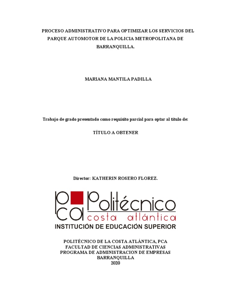 Formato - Propuesta - Final - Completa TERMINADO | PDF | Planificación ...