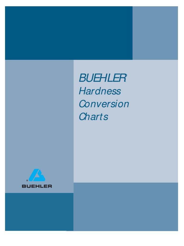 Buehler Hardness Conversion Charts | PDF