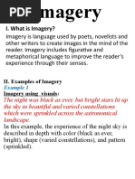 Imagery Worksheet | PDF | Language Arts & Discipline | Self-Improvement