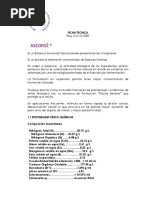 Agrigrow Ca B ZN - Ficha Técnica | PDF | Toxicidad | Calcio