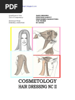 Learning Module in Hairdressing | PDF | Hairstyle | Sterilization ...