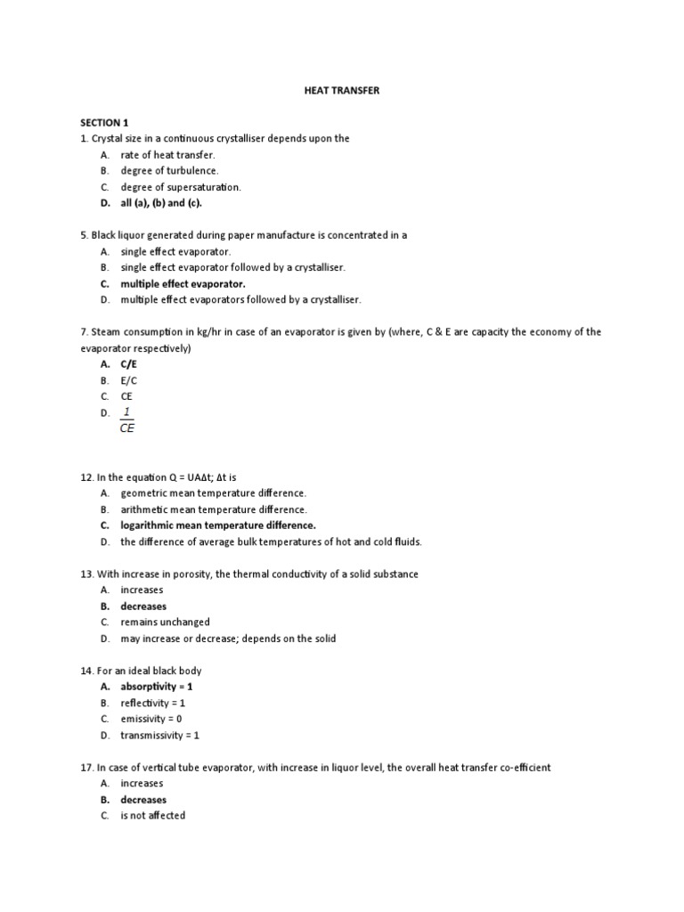 Midterms Reviewer | PDF | Heat Transfer | Liquids