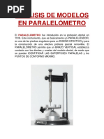 Partes y Uso del Paralelígrafo Dental | PDF | Dentadura postiza ...
