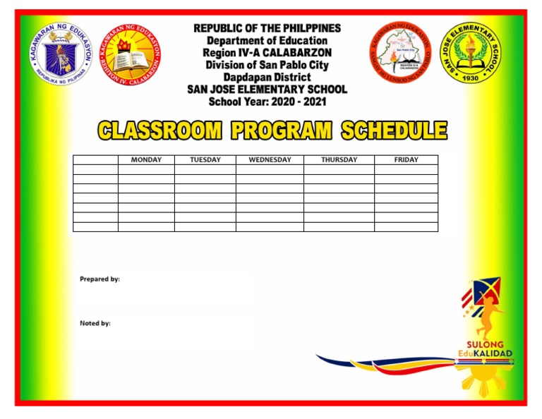 Monday Tuesday Wednesday Thursday Friday | PDF