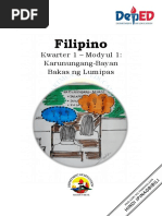 Q1 Filipino 8 - Module 1 | PDF