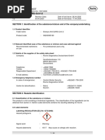 Safety Data Sheet: Product Name: Mobil Polyrex em | PDF | Toxicity ...