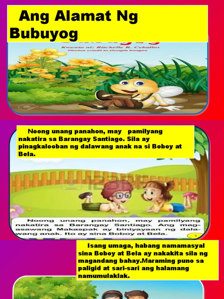Ang Alamat NG Bubuyog | PDF