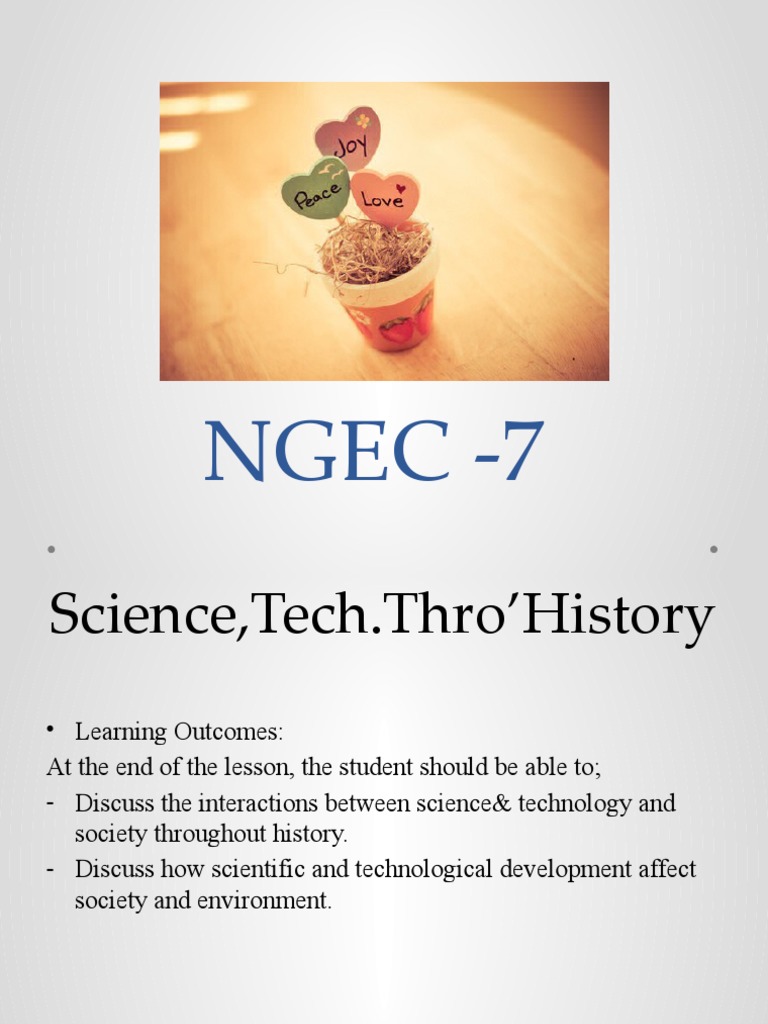 Ngec 7 (STS) | PDF | Id | Science