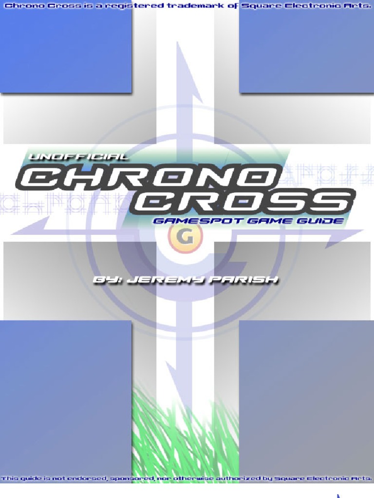 Unofficial Guide Chrono Cross (Gamespot 2000) | PDF | Leisure