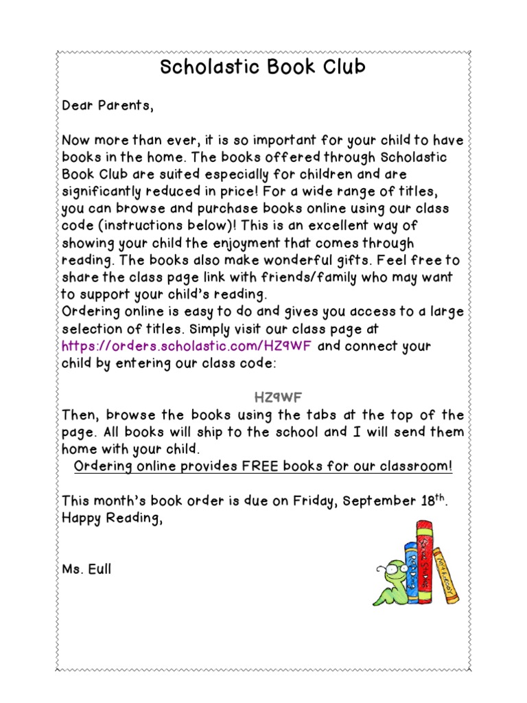 Scholastic Book Club Ordering Guide | PDF | Wellness