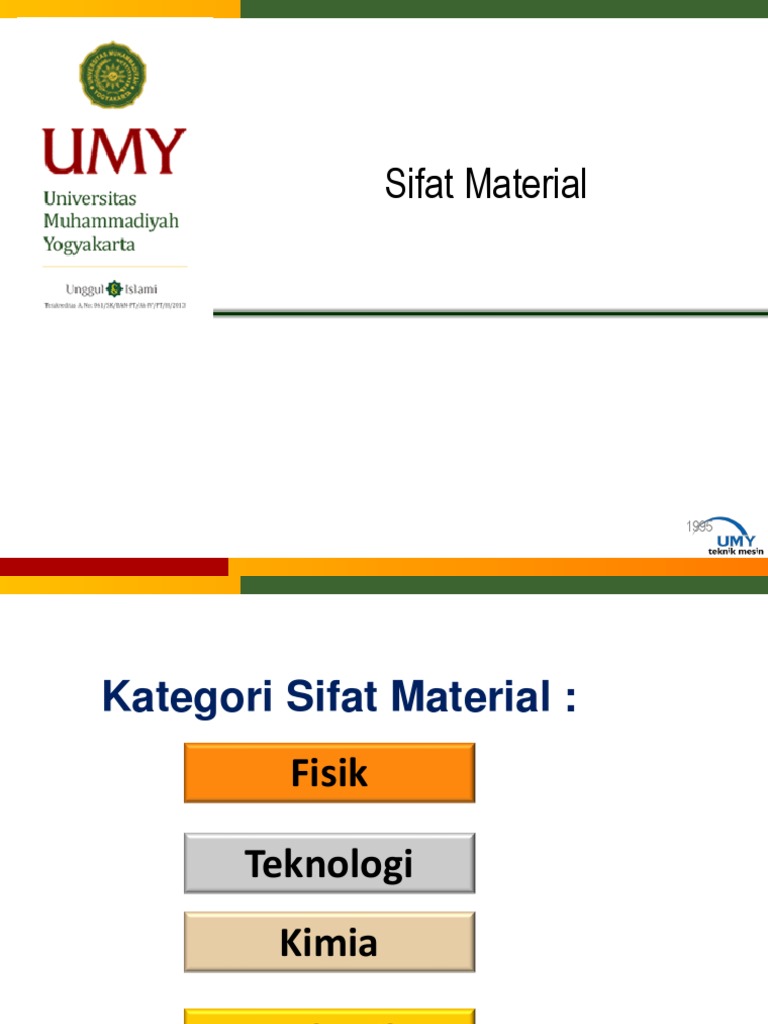 Material Teknik - 1 - Sifat - Material | PDF | Teknologi & Rekayasa