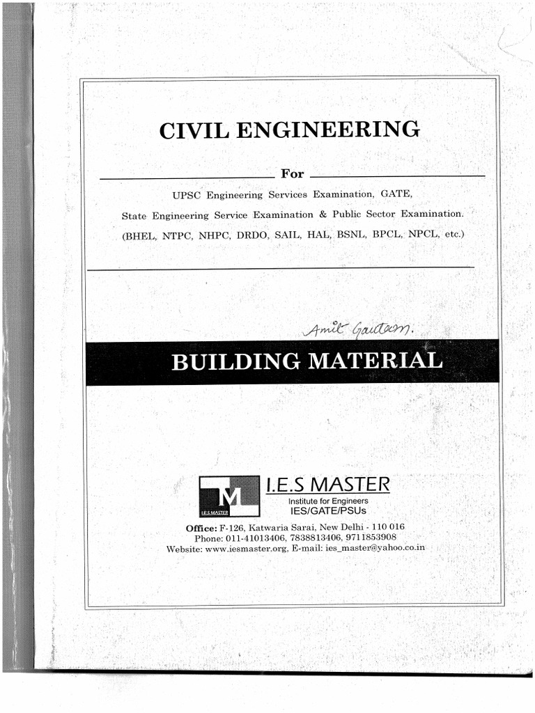 Building Materials | PDF