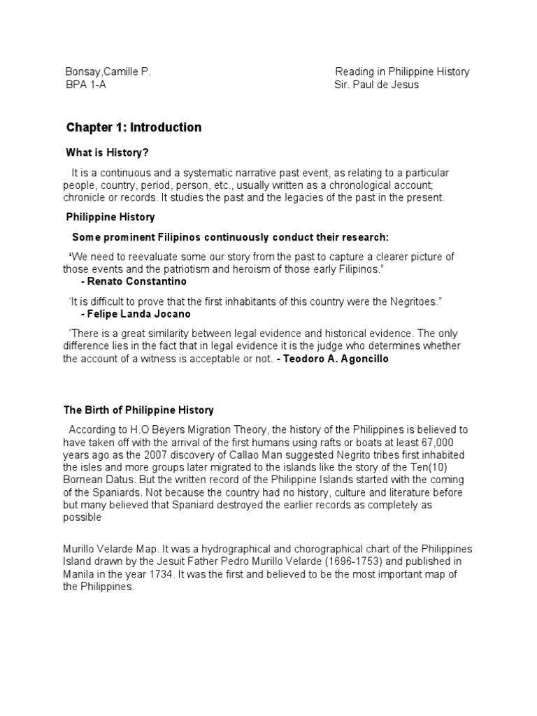 Chapter 1: Introduction | PDF | Philippines