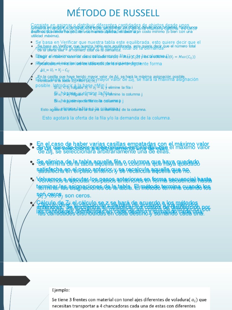 Metodo Russell | PDF