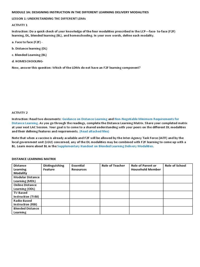 Study Notes-Module 3a | PDF | Educational Assessment | Teachers