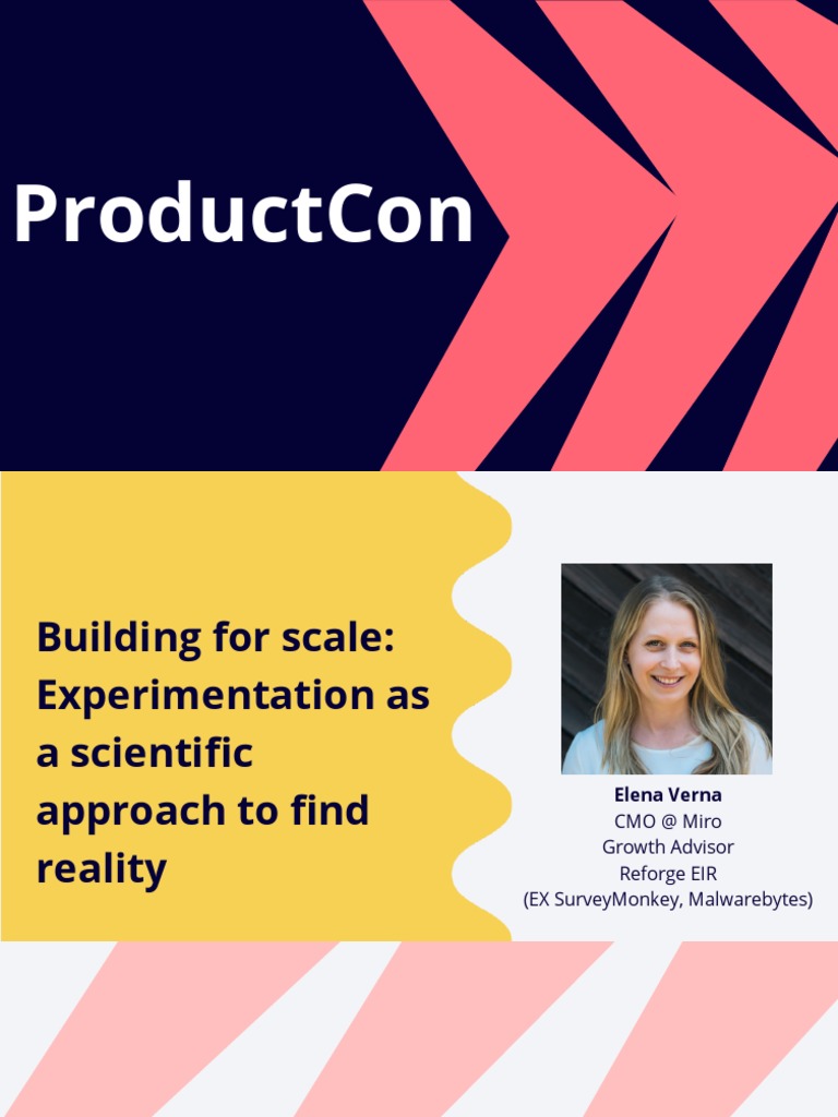 Elena Verna - Miro - Building For Growth | PDF