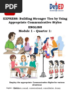 ENGLISH 9 Q1 W4 Mod4 Using Conditionals in Expressing Arguments | PDF ...