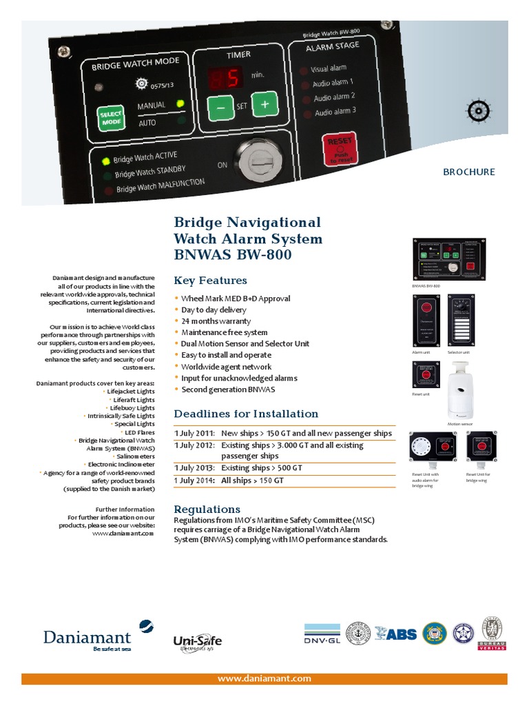 Brochure BNWAS BW-800 25092015 | PDF | Vehicles | Manufactured Goods
