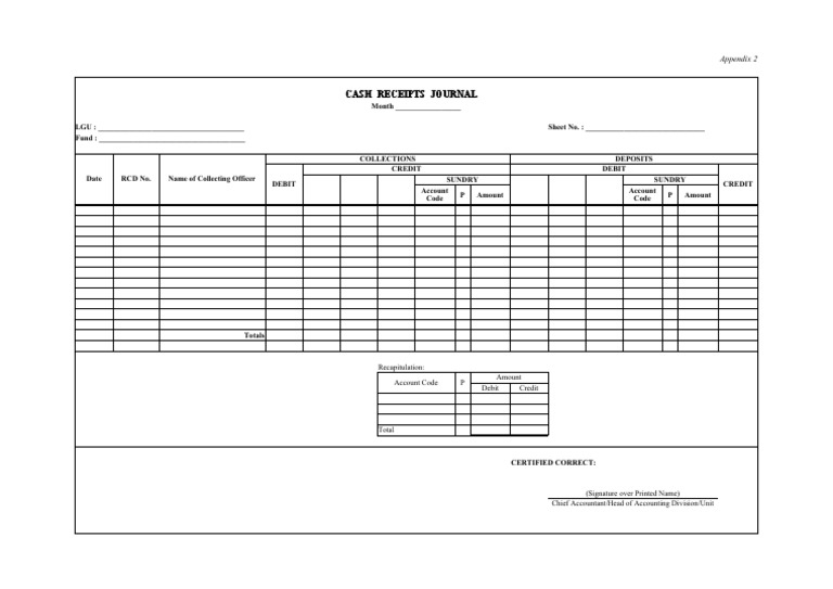 Appendix 2 - CRJ | PDF | Debits And Credits | Financial Technology