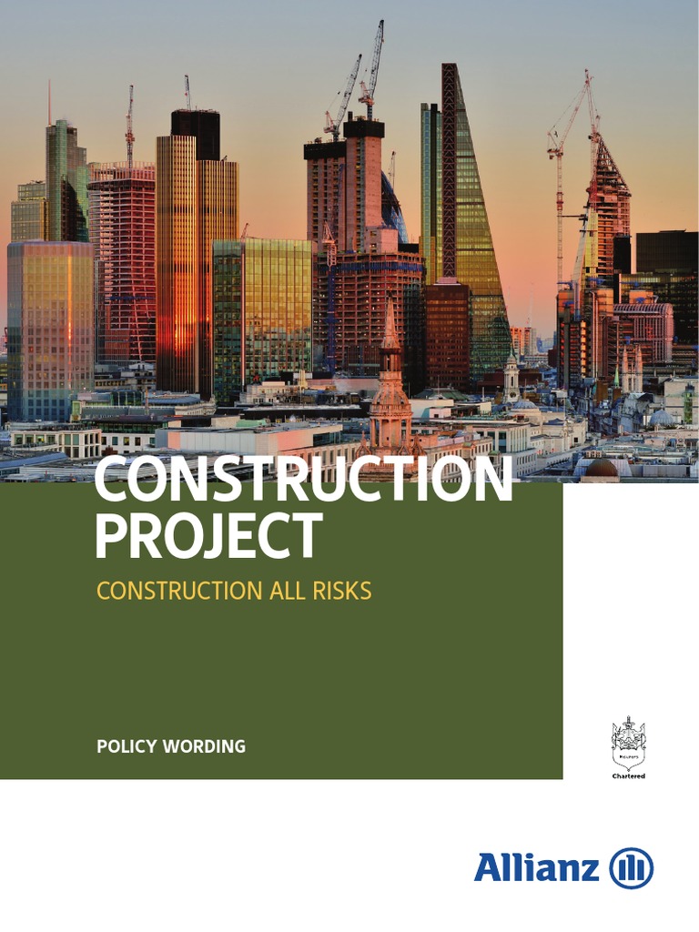 Construction All Risks Wording - Ace2389 11 | PDF | Liability Insurance ...