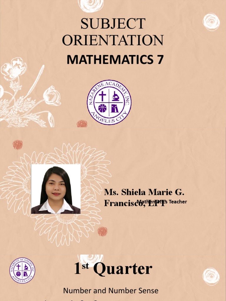 Subject Orientation | PDF