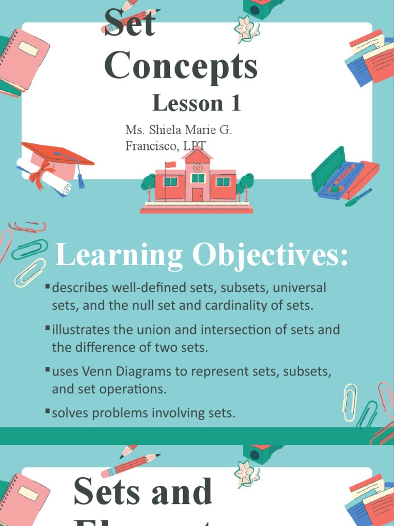 Cardinality, Sets, and Subsets: An Introduction to Fundamental Concepts of Sets | PDF | Set ...