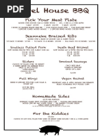 Hickory's Brunch & Smokehouse Menu | PDF | Hamburgers | Sausage