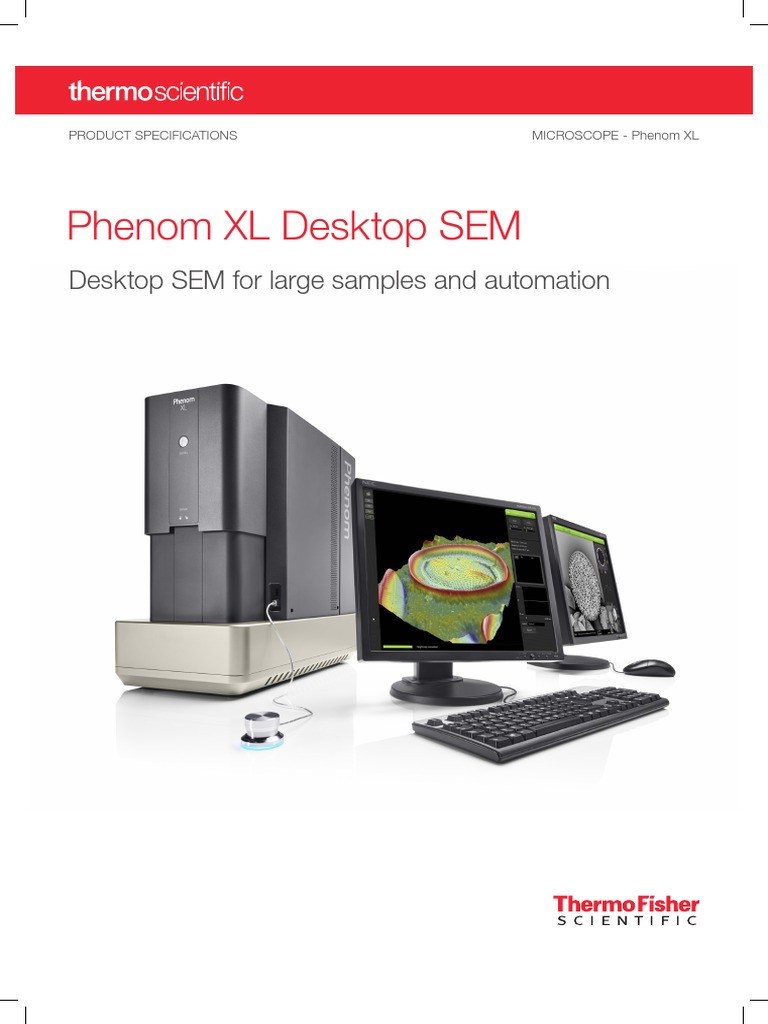 ThermoScientific-SpecSheet - Phenom XL - HR | PDF | Scanning Electron ...