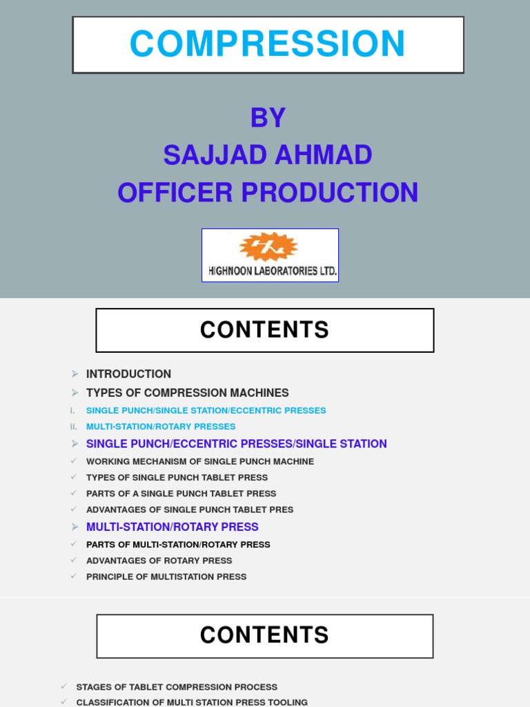 Compression Tooling | PDF | Tablet (Pharmacy) | Mechanical Engineering
